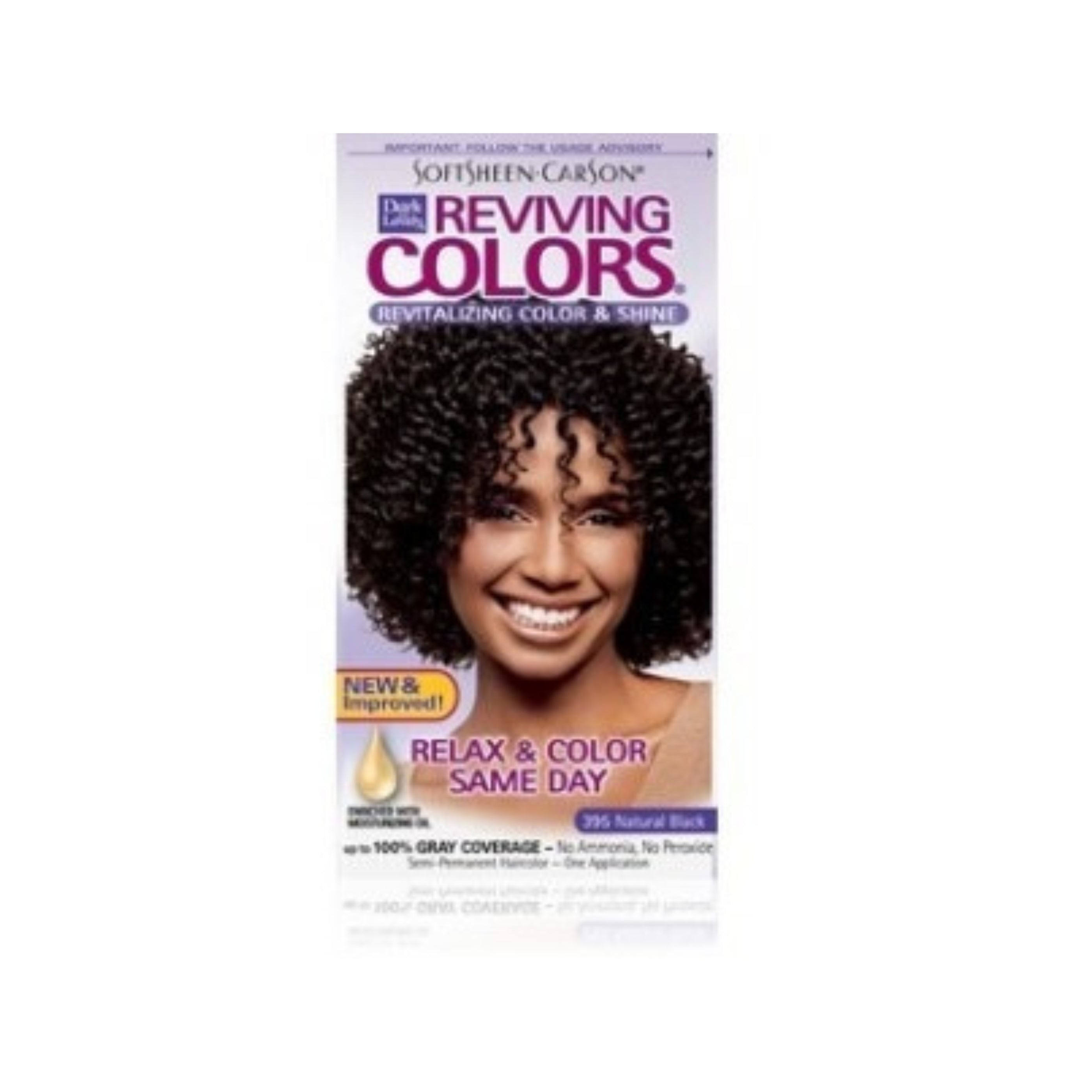 Dark and Lovely Reviving Colors 395 Natural Black – SENEGAL BEAUTY