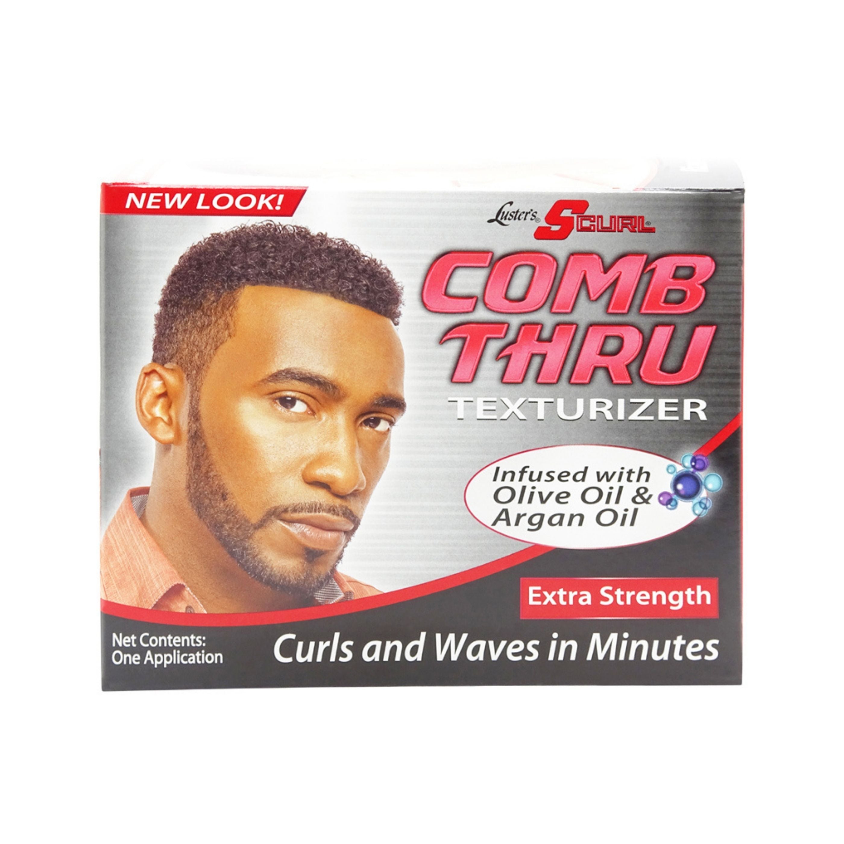 S Curl Comb Thru Texturizer Extra Strength One Application Senegal